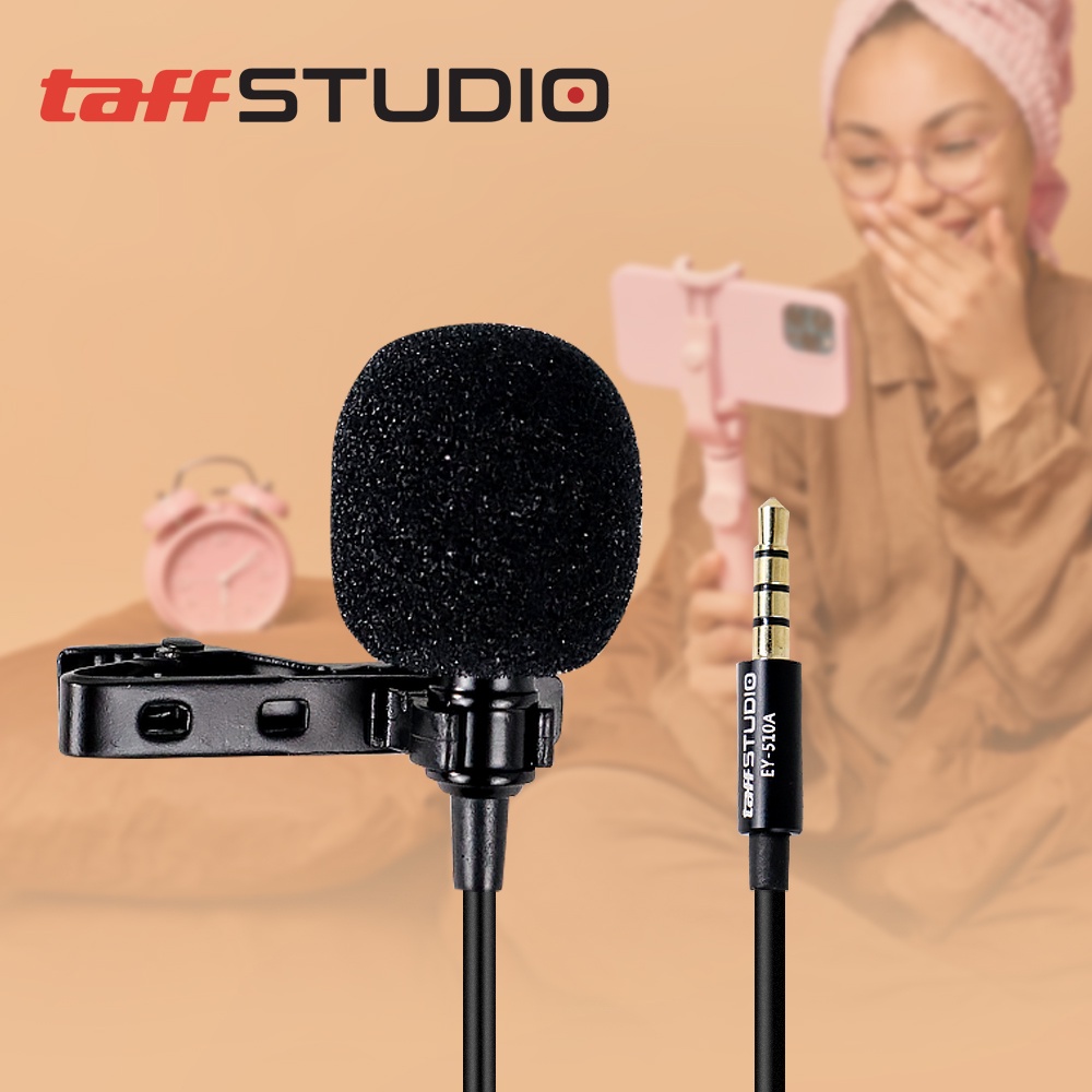 Jual Mic Jepit Taffstudio Deluxe EY510A Mic Clip On For Laptop ...