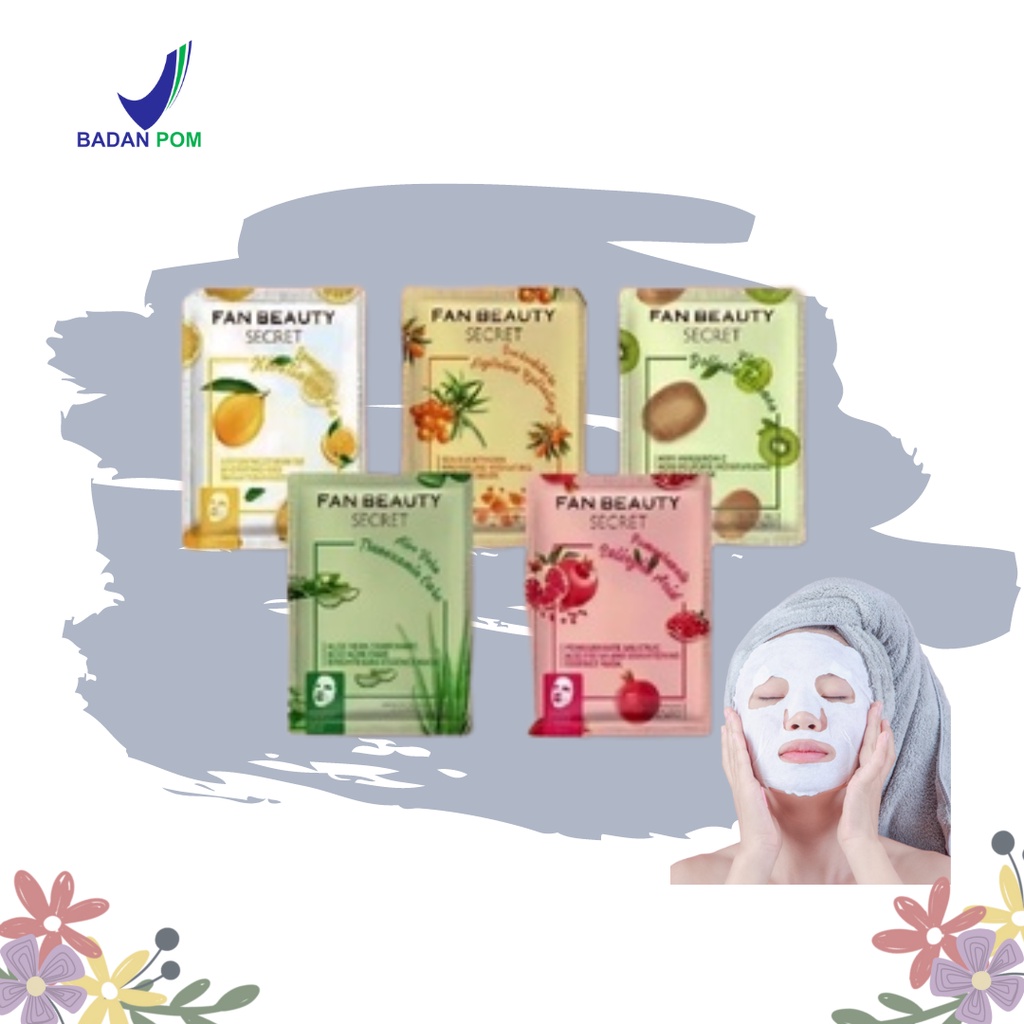 Jual Fan Beauty Secret Mask Whitenning Brightenning Bpom | Shopee Indonesia