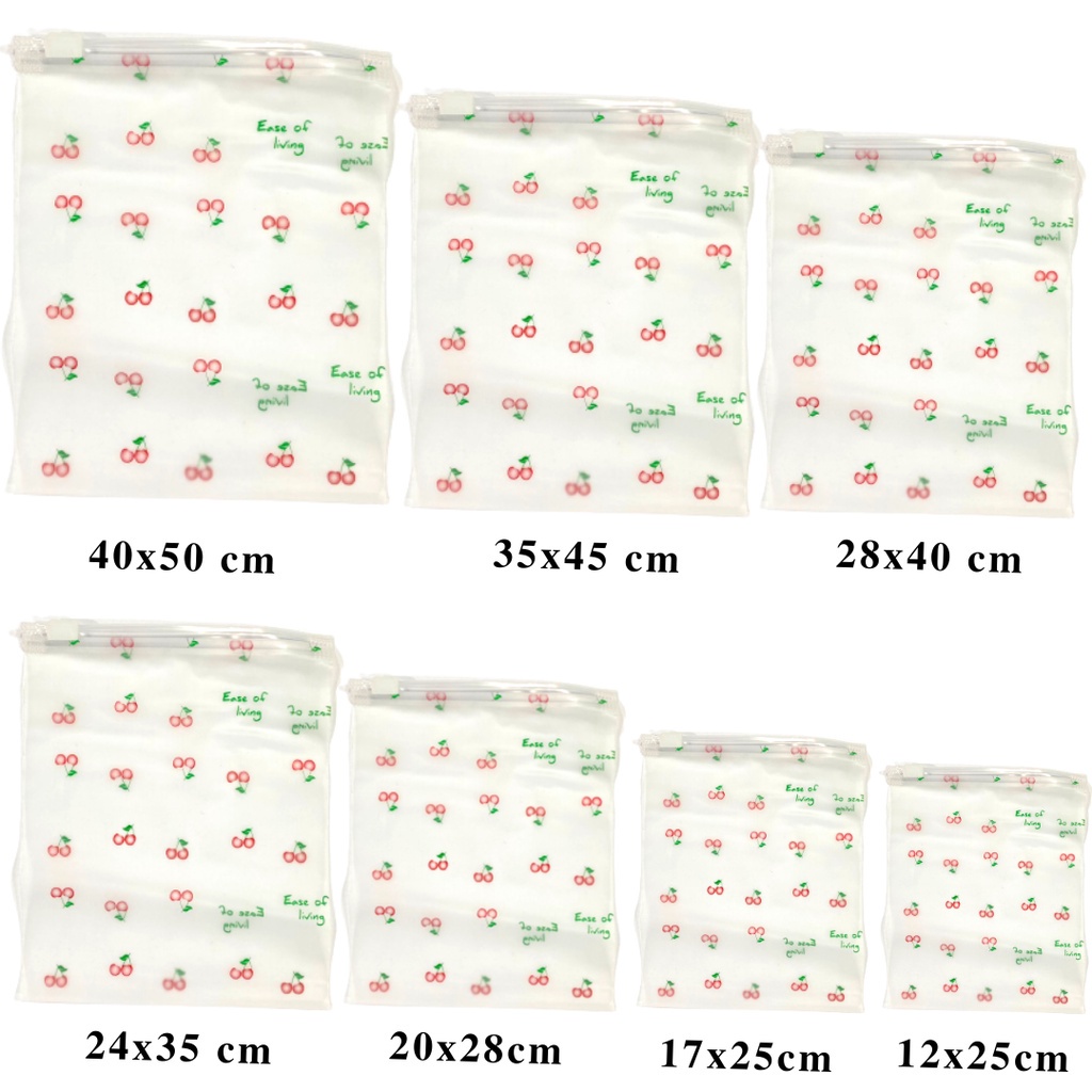 Jual T&Y Ziplock Karakter Travel Pouch Serbaguna Polos Zipper Motif ...