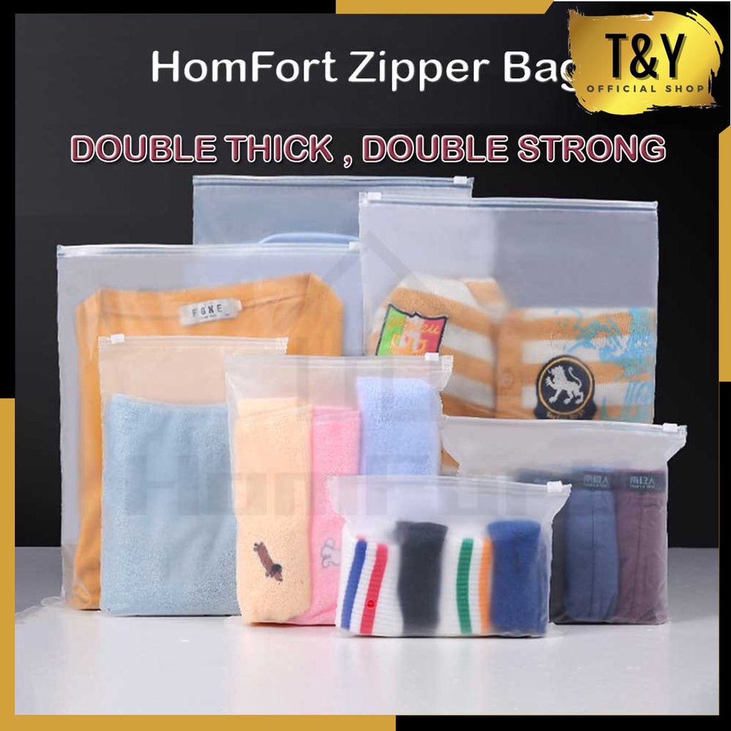 Jual T&Y Ziplock Karakter Travel Pouch Serbaguna Polos Zipper Motif ...