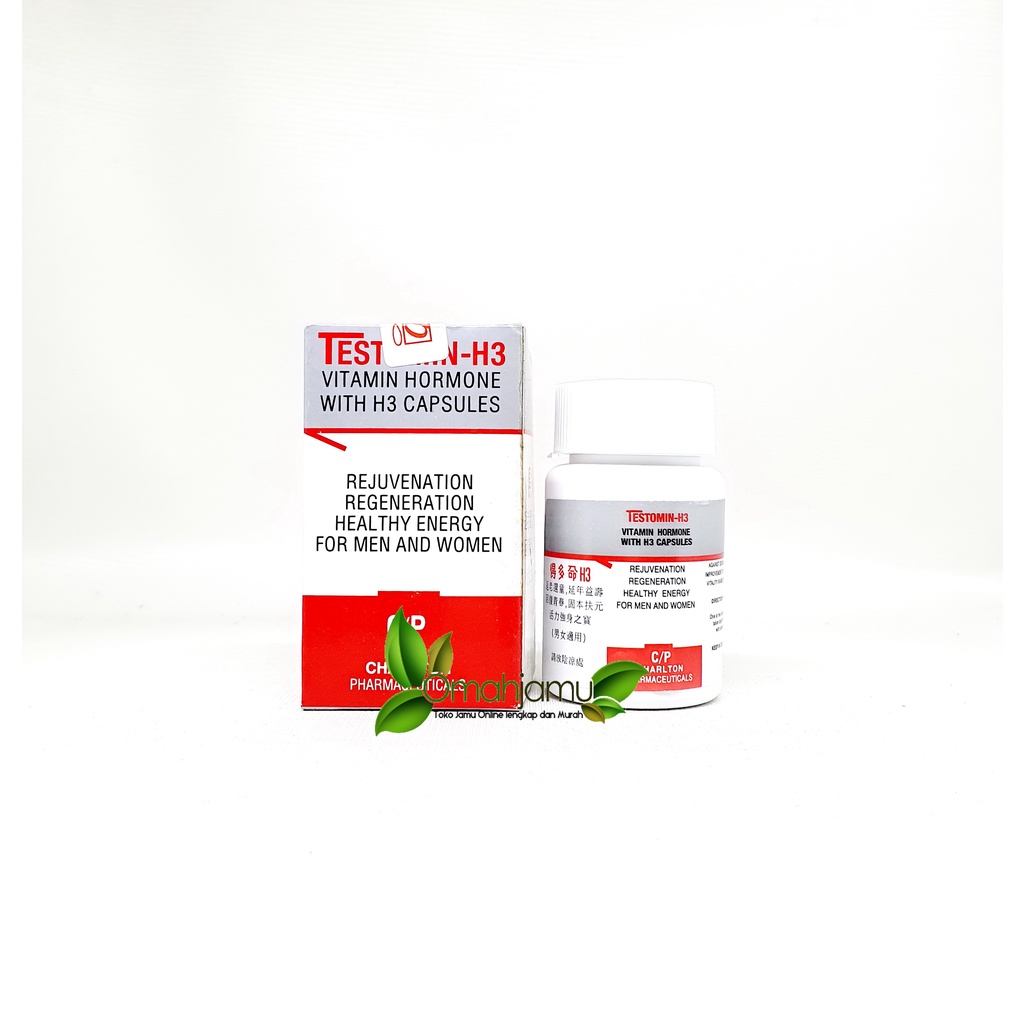 Jual TESTOMIN H3 HORMON KESUBURAN STAMINA PRIA | Shopee Indonesia