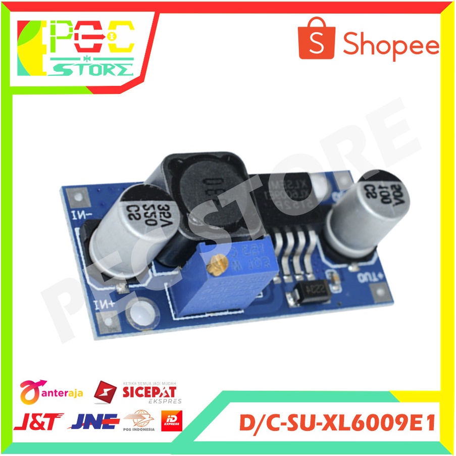 Jual XL6009E1 ADJUSTABLE DC-DC STEP UP BOOST CONVERTER POWER SUPPLY ...