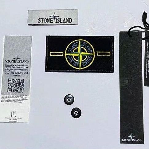 Jual Aksesoris pakaian Stone Island armband bordir DIY lencana tombol ...