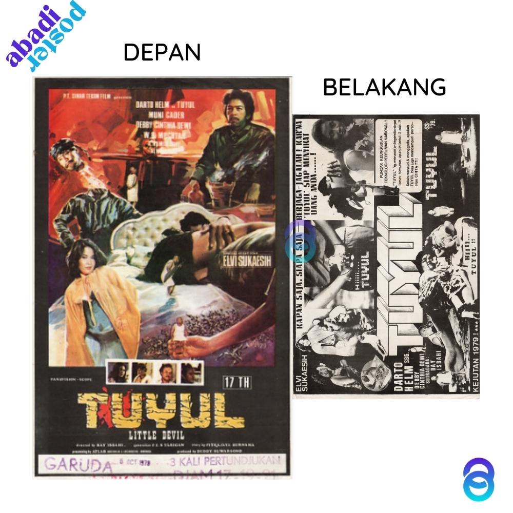 Jual poster film lawas tuyul poster elvi sukaesih drto helm wd mochtar ...