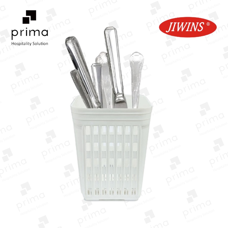Jual Tempat Sendok Garpu Pisau Plastik Jiwins Flatware Square Basket ...