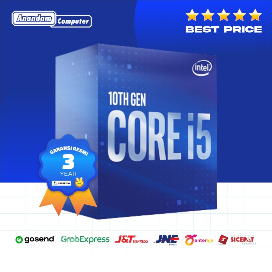 Jual Intel Core i5-10400F - 6 Cores 12 Thread up to 4.3 GHz LGA1200 | Shopee Indonesia