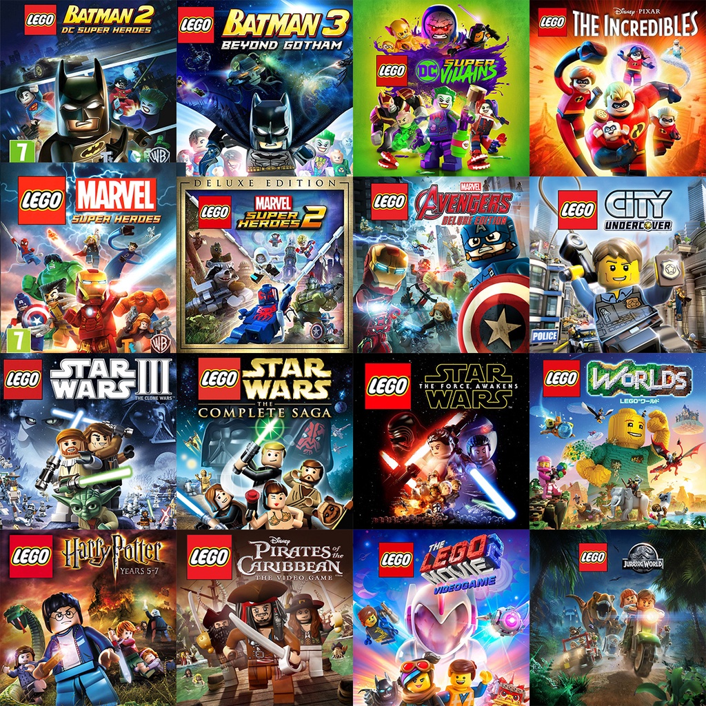 Jual LEGO Complete Collection PC Full Version/GAME PC GAME/GAMES PC ...