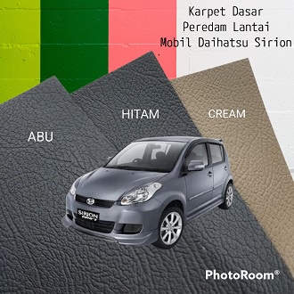 Jual Karpet Dasar Peredam Lantai Mobil Daihatsu Sirion | Shopee Indonesia