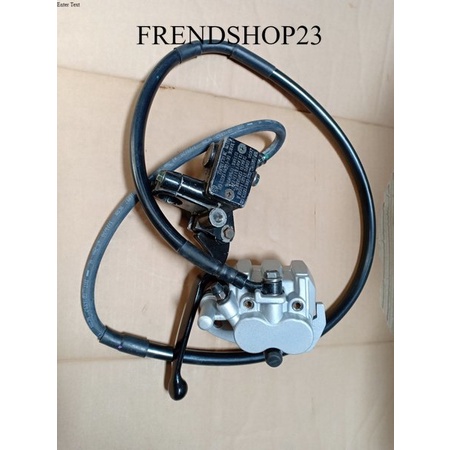 Jual original master kaliper rem set depan KLX D tracker 150 paket master kaliper pala babi ...