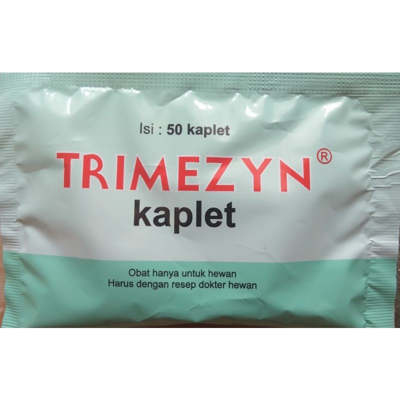 Jual trimezyn 50 kaplet trimisin kaplet | Shopee Indonesia