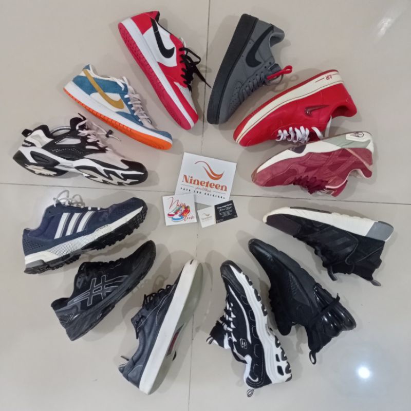 Jual sepatu second brand | Shopee Indonesia