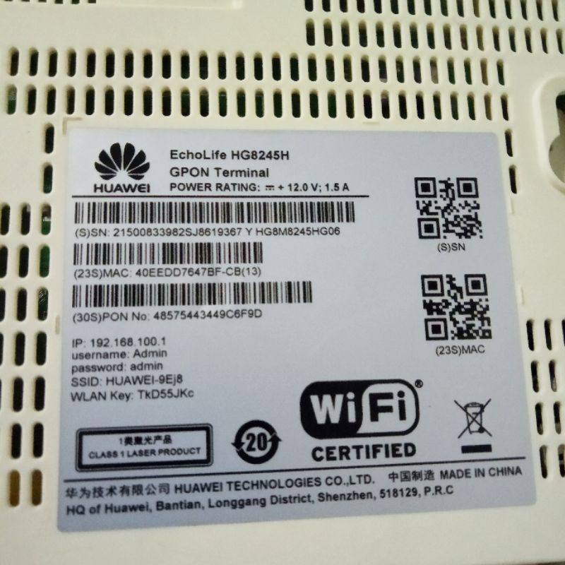Jual Modem Ont Huawei HG8245H / HG8245A v2 | Shopee Indonesia