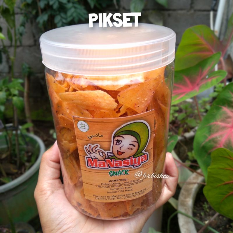 Jual Snack Manasiya Kemasan Toples | Shopee Indonesia