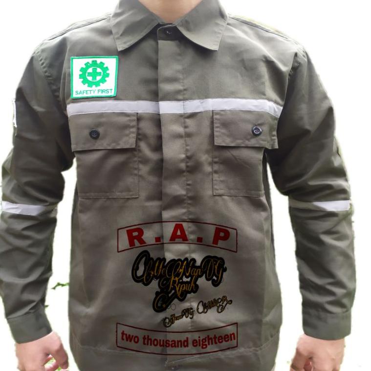 Jual MURAH - wearpack atasan kerja safety proyek/bengkel/las/welder ...