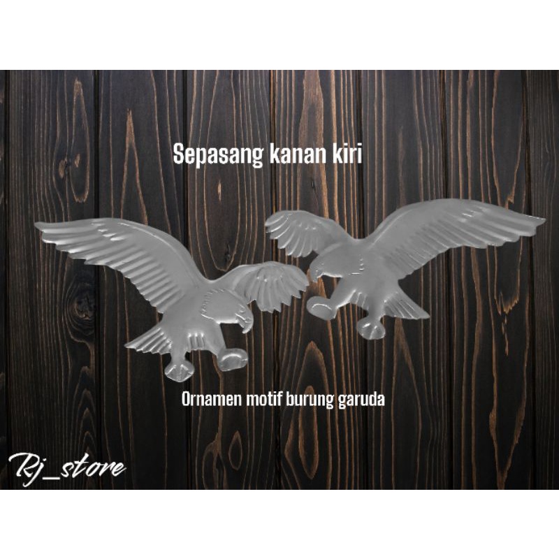 Jual burung garuda plat besi ornamen aksesoris pagar besi | Shopee ...