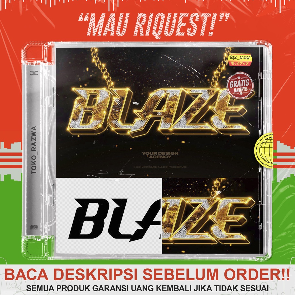 Jual Bling Bling Text and Logo Effect Vol.3 For Photoshop Template PSD ...