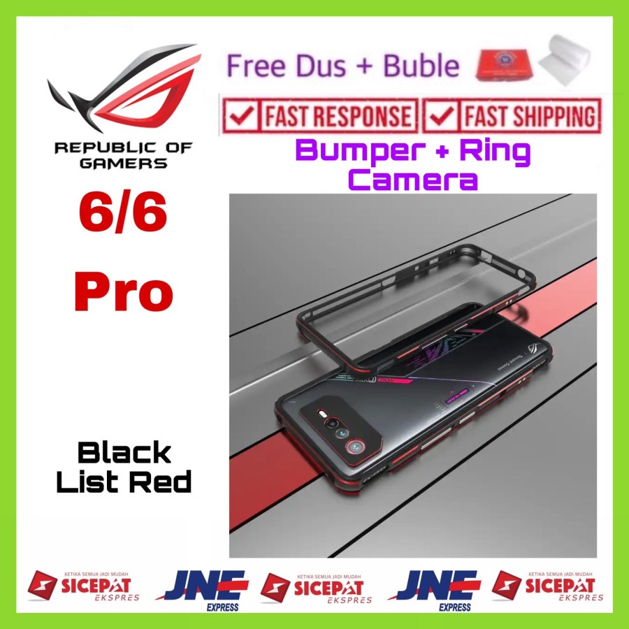 Jual Asus Rog Phone 6 6 Pro- Case Metal Frame Double Color Alumunium ...