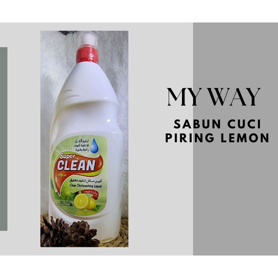 Jual [ MW - My Way ] Sabun Cuci Piring Clean My Way / Sabun Cuci Piring ...