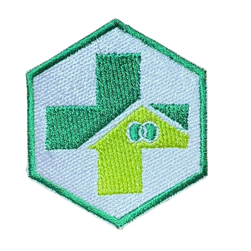 Jual Emblem patch Bordir logo Puskesmas Dinas kesehatan Kementrian ...