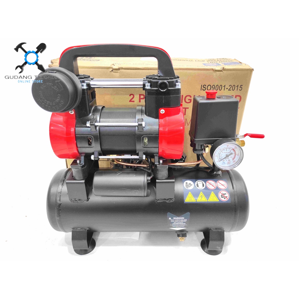 Jual Kompresor Angin OILESS SYW1HP-9L HIFLOW / Air Compressor Udara ...