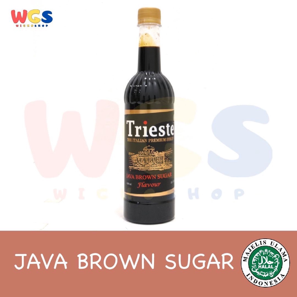 Jual Trieste Syrup Java Brown Sugar Premium Flavor 650ml - Halal MUI ...