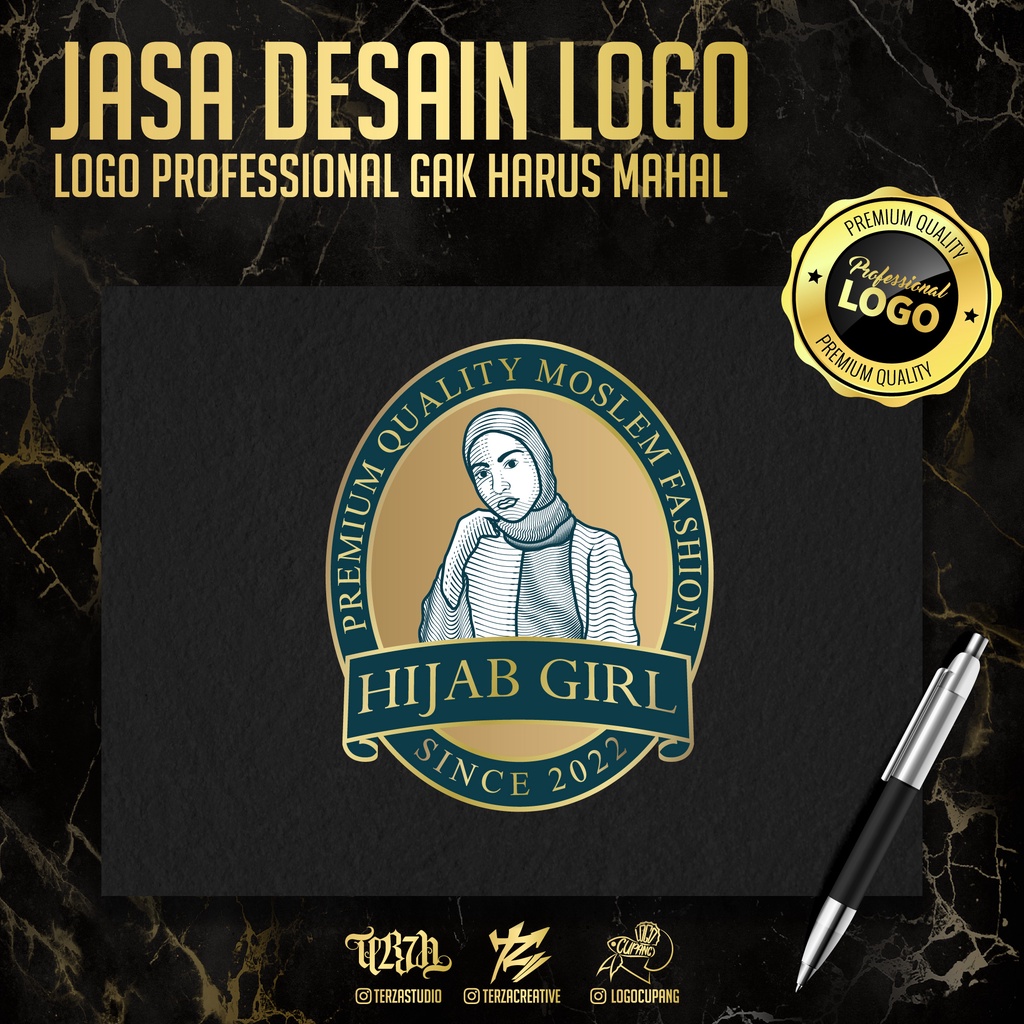 Jual Jasa Desain Logo Usaha Termurah / Logo Nama Termurah / Custom logo ...