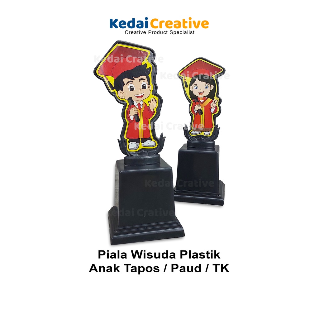 Jual Piala Plakat Souvenir Wisuda Anak TAPOS / PAUD / TK - Berbahan ...