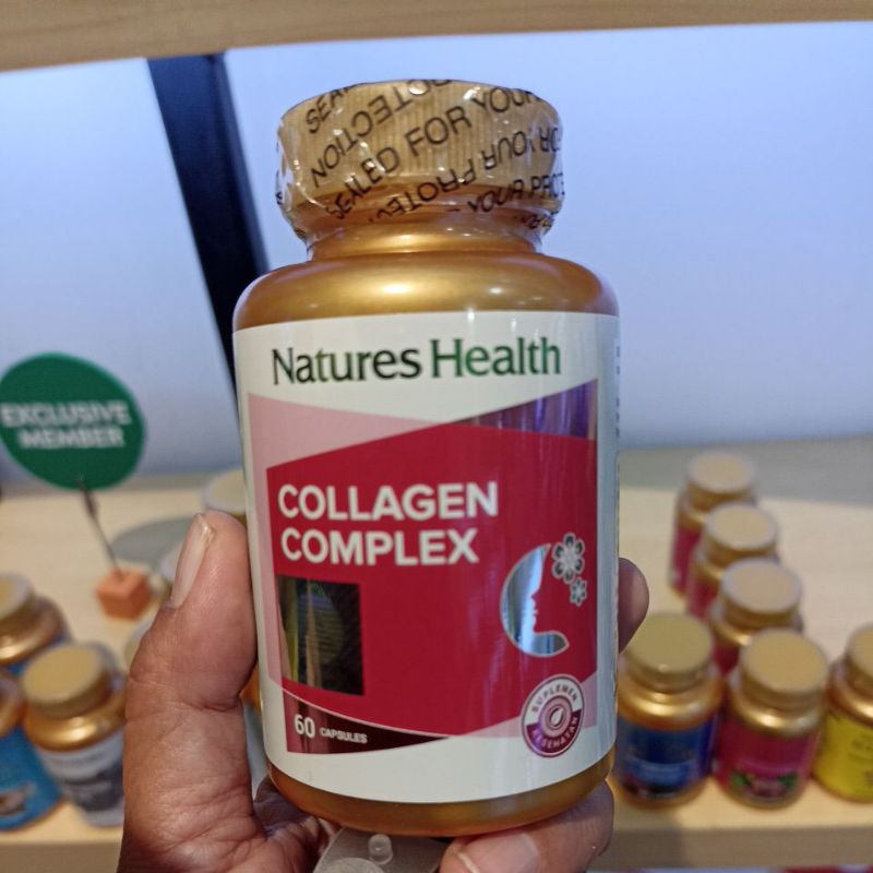 Jual Natures Health Collagen Complex 60 capsul | Shopee Indonesia