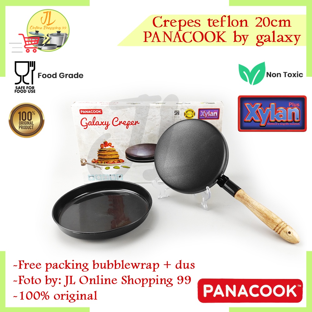Jual VICENZA crepes pan maker 21cm VCM-21/ wajan crepes anti lengket ...