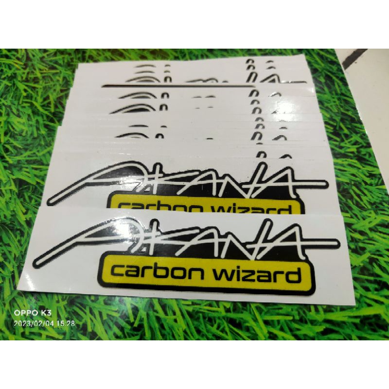 Jual stiker Akana karbon stiker print & cut motor | Shopee Indonesia