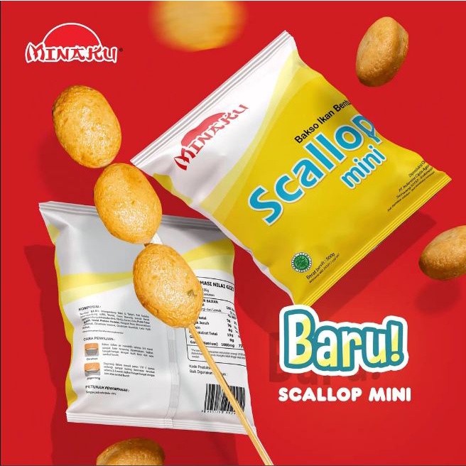 Jual Minaku Scallop Mini 500gr Frozen Food Banjarmasin | Shopee Indonesia
