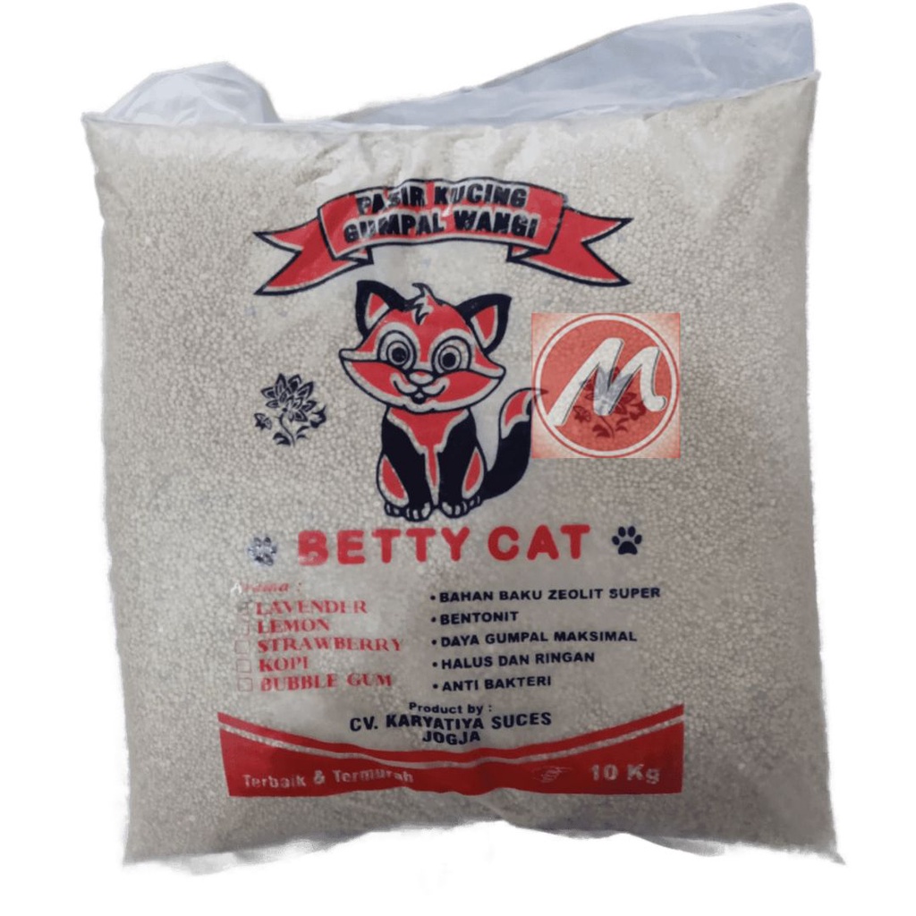 Jual Pasir BETTY CAT Gumpal Wangi - CAT LITTER 10kg | Shopee Indonesia
