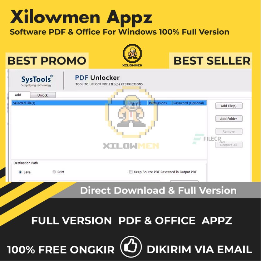 Jual SysTools PDF Pro PDF - Alat pembuka kunci PDF untuk mengakses file ...