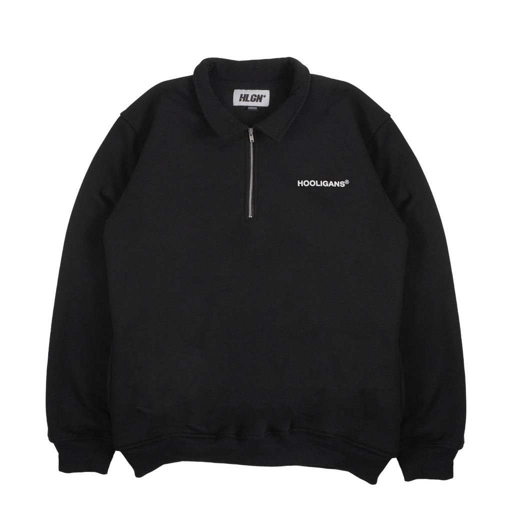 Jual Hooligans Sweater Crewneck Bold Nakata Black | Shopee Indonesia