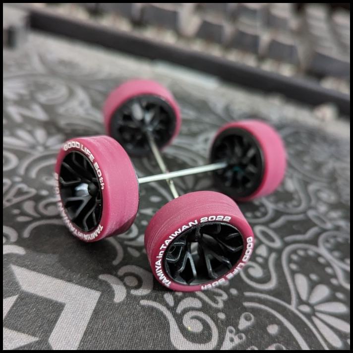 Jual Ban Jadi Tamiya Stb Pro Velg Y-Spoke Reinforced Maroon Original ...