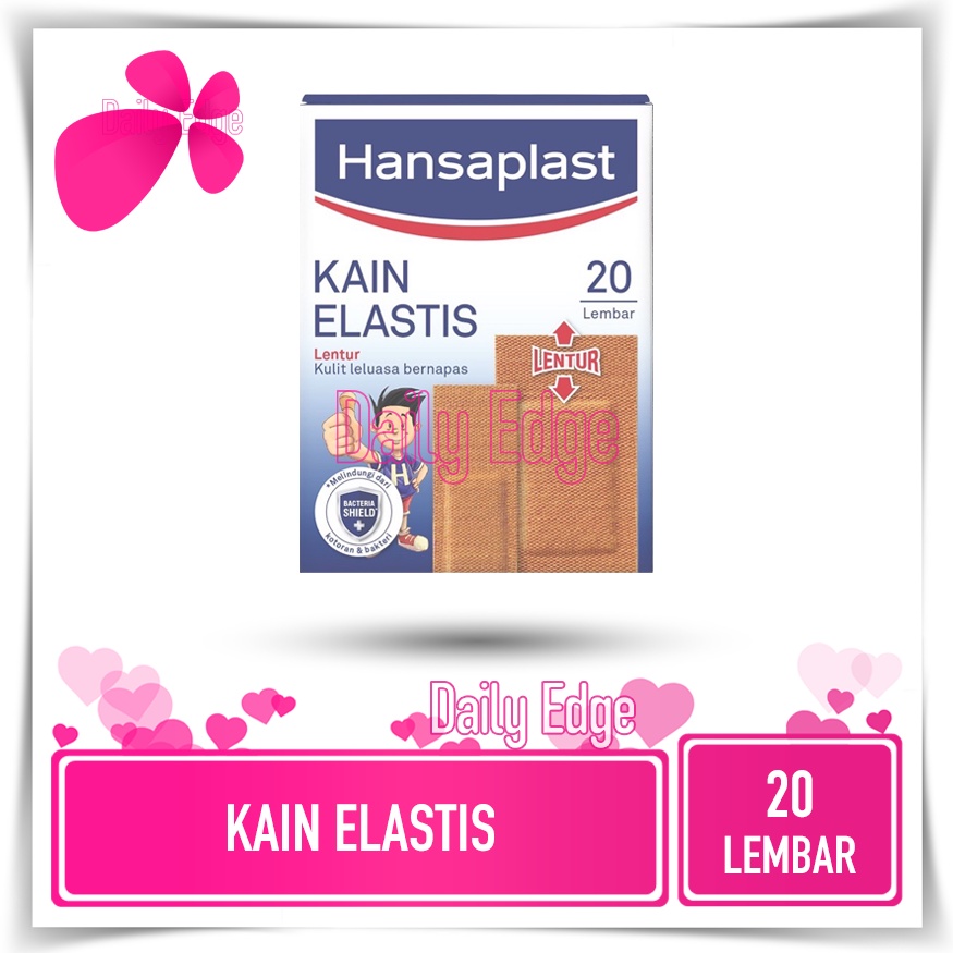 Jual Hansaplast Kain Elastis Mix Isi 20 Lembar | Shopee Indonesia