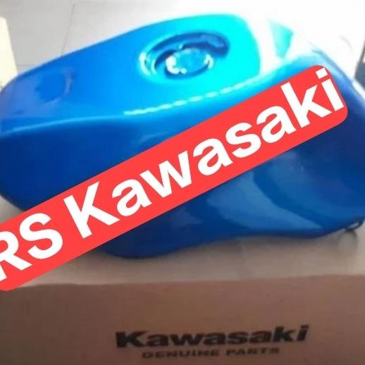 Jual tangki ninja 150 rr old biru terang original | Shopee Indonesia