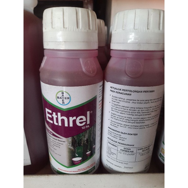 Jual Ethrel 10PA 250ml etrel zpt perangsang pelancar lateks getah ...