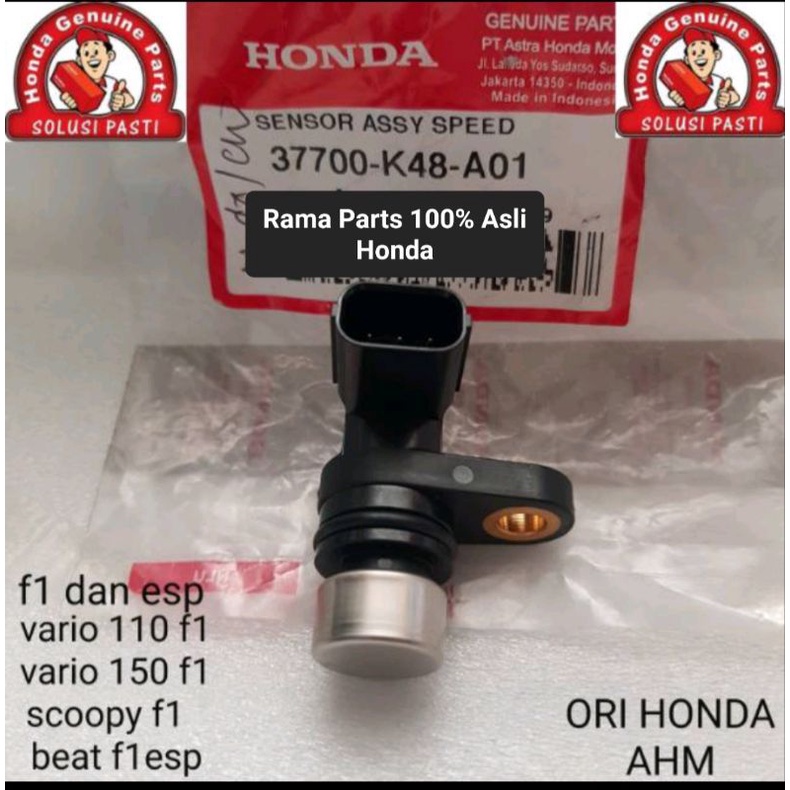 Jual 37700 - K48 - A01 SENSOR ASSY SPEED / SENSOR KECEPATAN BEAT FI ESP ...
