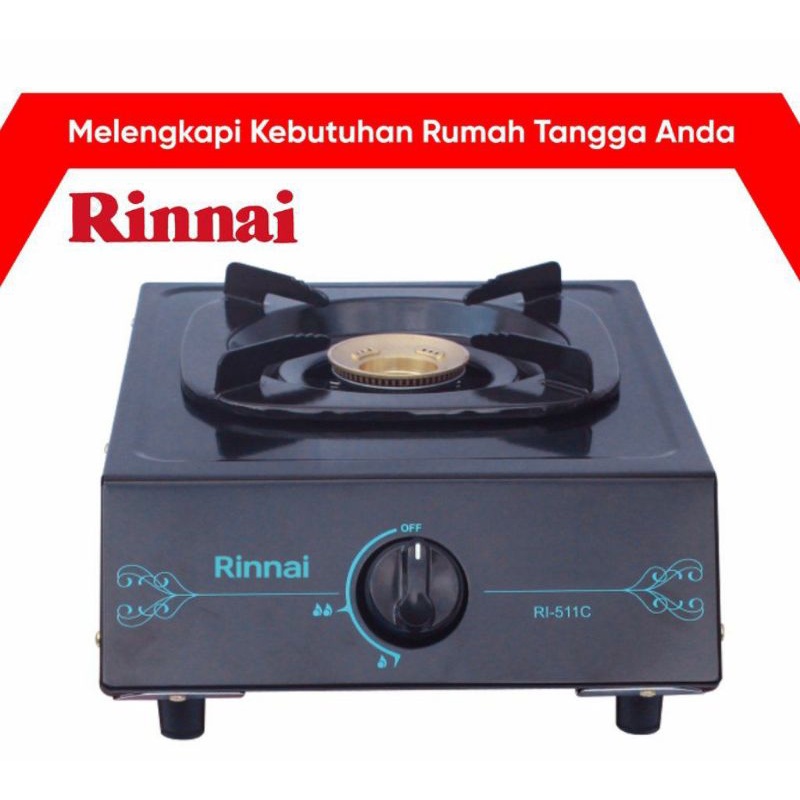 Jual Kompor gas 1 tungku Rinnai RI-511C Kompor gas 1 tungku rinnai ...
