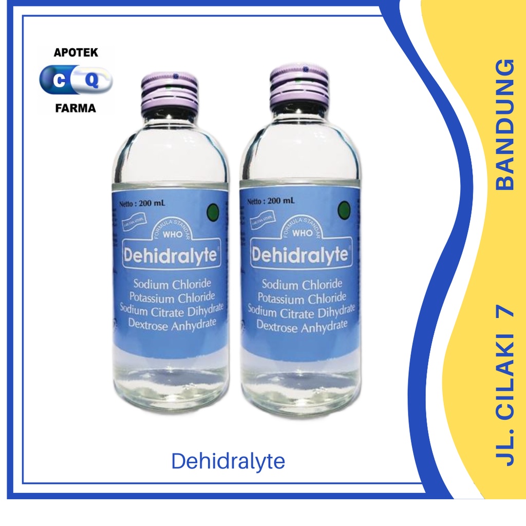 Jual Dehidralyte Cairan isotonik 200ml | Shopee Indonesia