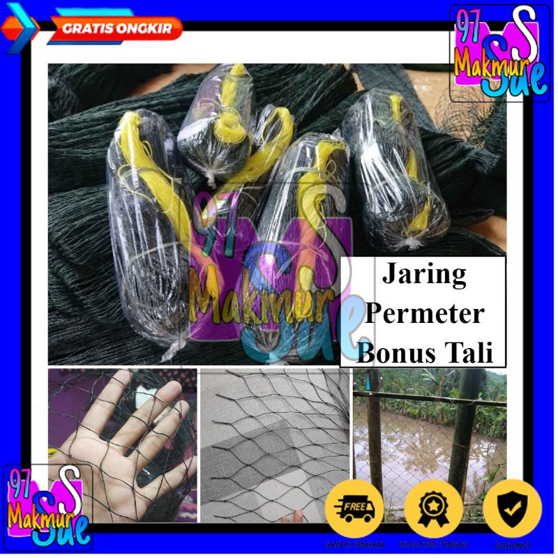 Jual Jaring Pengaman Pagar/Jaring Kolam Ikan/Jaring Pagar Ayam/Jaring ...