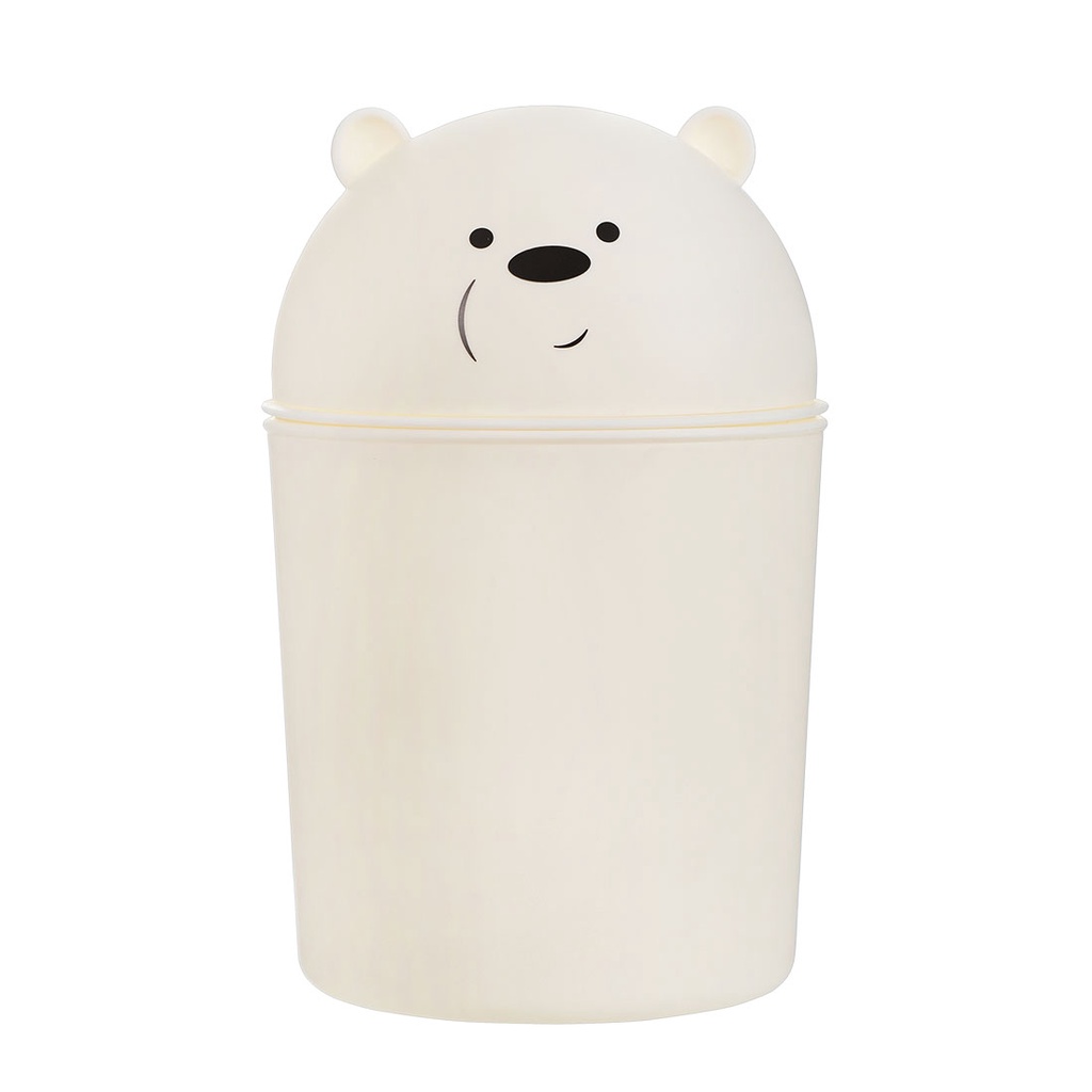 Jual MINISO - Tempat Sampah Kecil We Bare Bear Kotak Keranjang Sampah ...