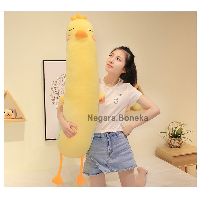 Jual Boneka Guling Karakter Ayam Lucu dan imut Berlabel SNI ukuran 70cm ...