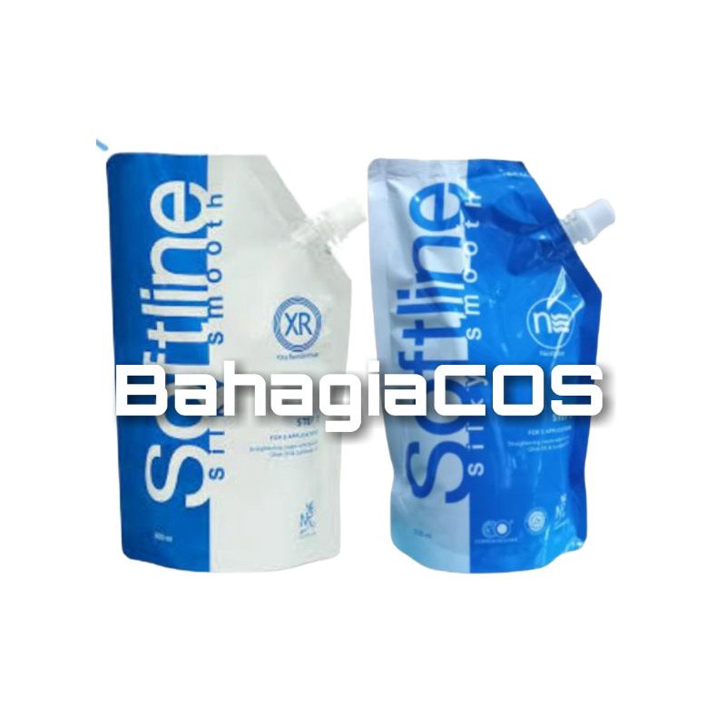 Jual NR Softline Silky Smooth 500ml / NR Smoothing Keratin / Pelurus ...