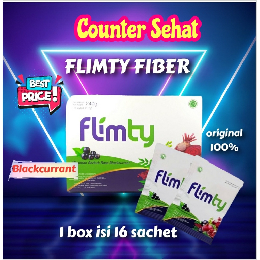 Jual GROSIR FLIMTY FIBER OFFICIAL original rasa blackcurrant mangga ...
