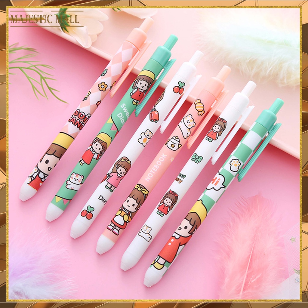 Jual Pulpen Gel Motif Cartoon Pulpen Pelajar Dan Kantor Pena Lucu Motif ...