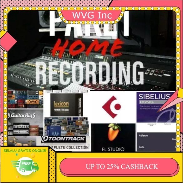 Jual Paket Lengkap Software Recording VST Plugin Mixing dan Mastering 2020 | Shopee Indonesia