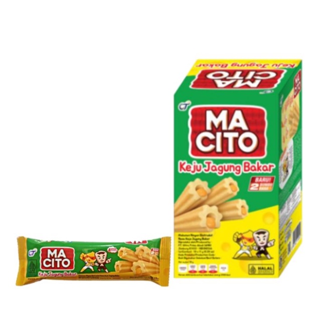 Jual Macito Keju Jagung Bakar 11G 1 Pak Isi 10 Pcs | Shopee Indonesia