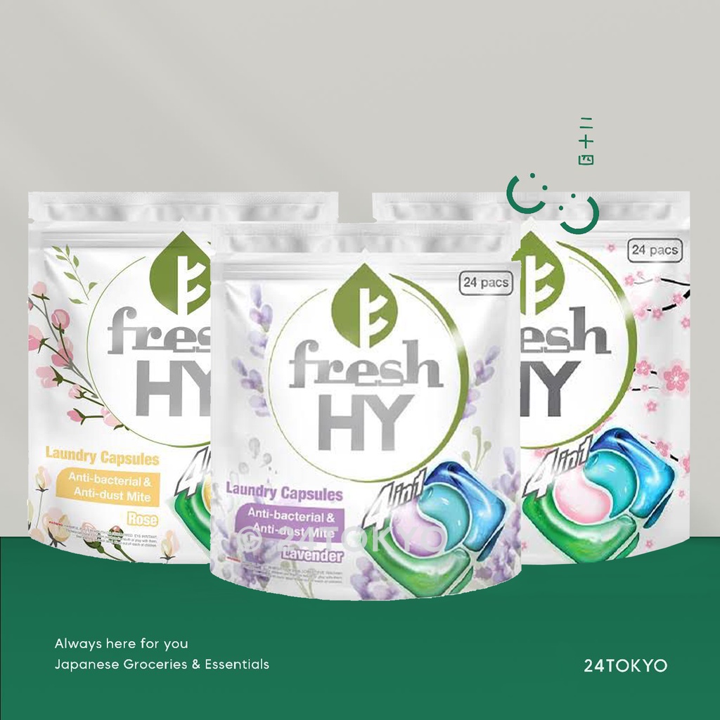 Jual 24Tokyo - Fresh HY 4in1 lavender sakura laundry pod kapsul ...